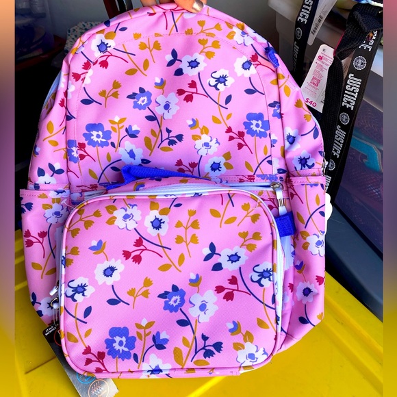 Other | New Flower Backpack With Matching Lunch Box Set | Poshmark